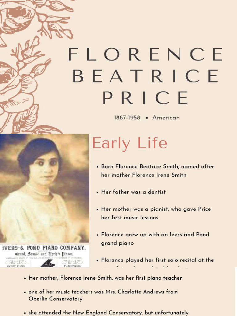 Florence Price Slideshow | PDF