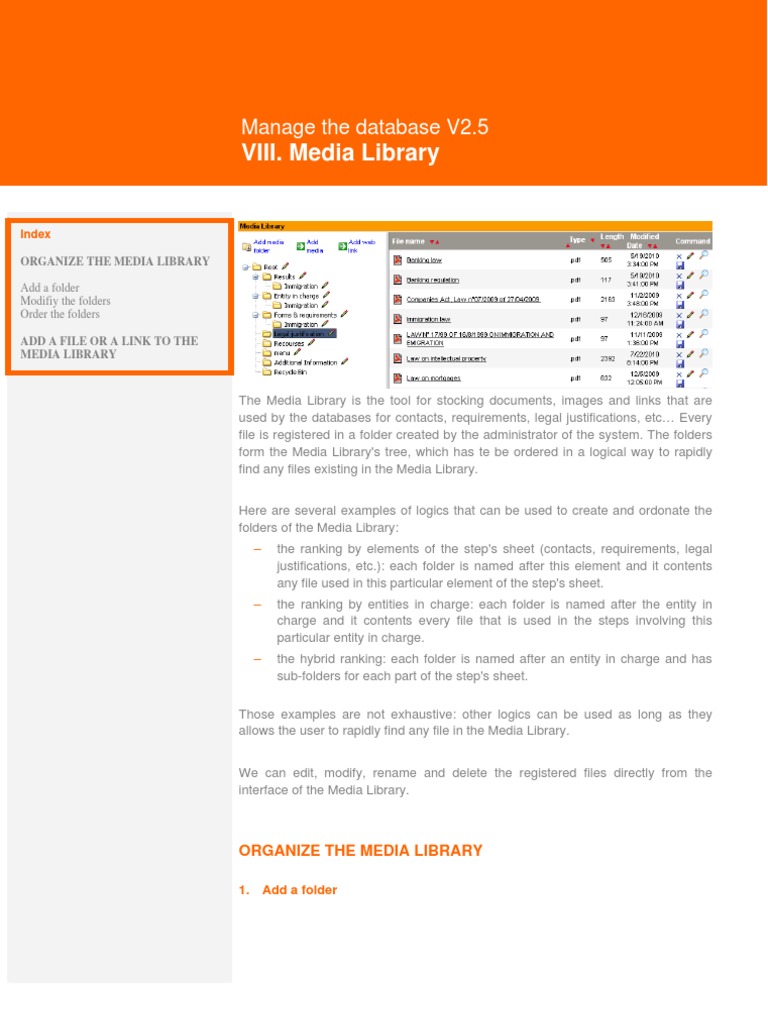 Organizing the Media Library System | PDF | Icon (Computing) | Computer ...