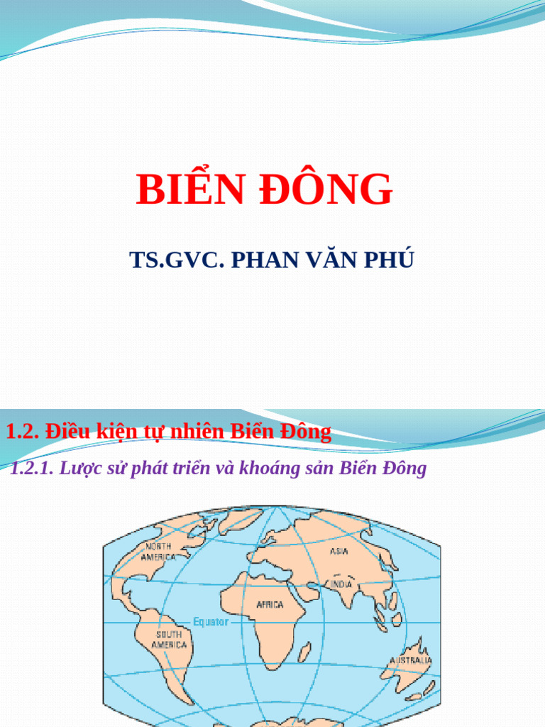 Bien Dong - Tuan 4 | PDF