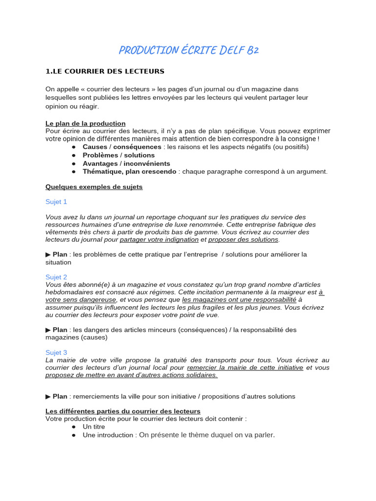 Courrier Des Lecteurs | PDF | Articles de luxe