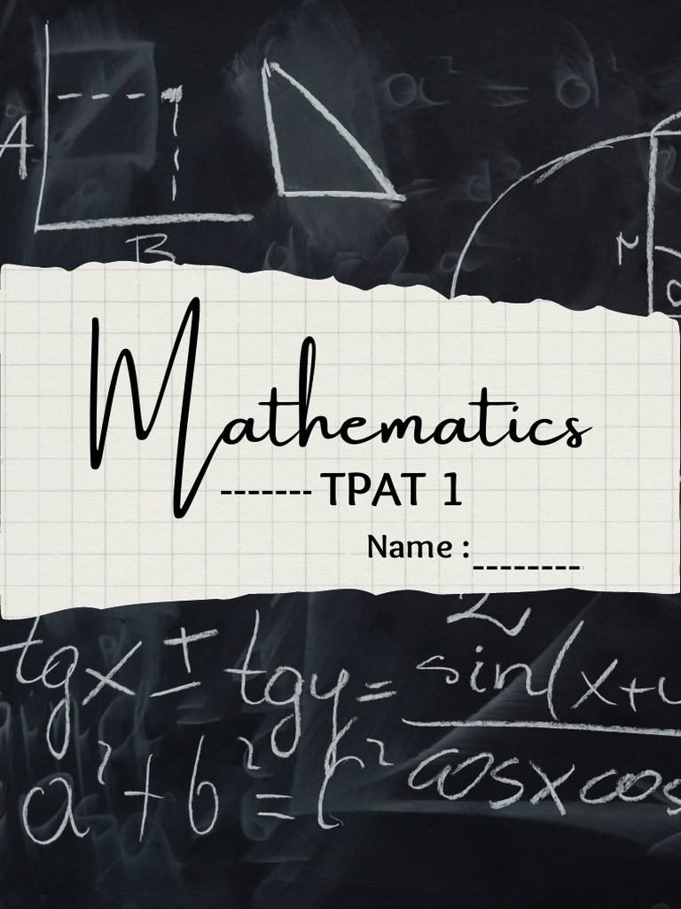 เอกสารติว Tpat 1 | PDF