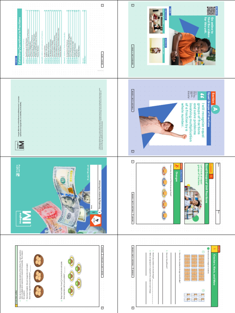 pocketmod-ImagineIM 4 3 SW NA V1 EN DIG | PDF | Elementary Mathematics ...