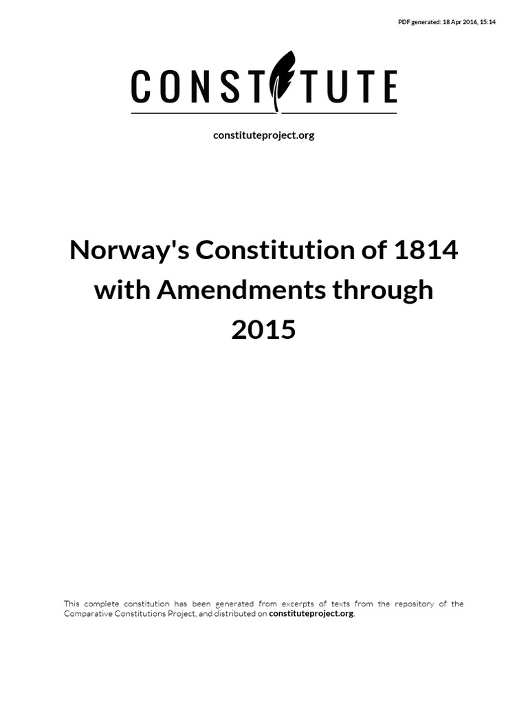 nor127896E | PDF | Oath Of Office | Pardon