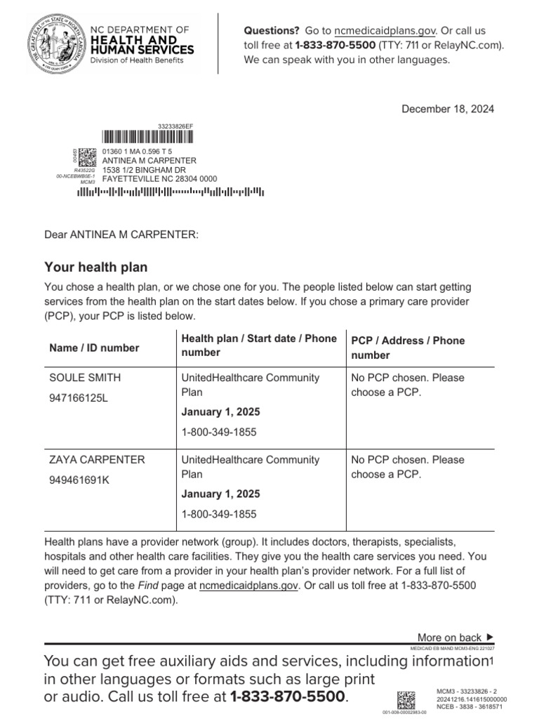 View Letters 3 | PDF | Medicaid | Medicine