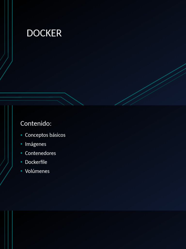 Guía Completa de Docker: Imágenes y Contenedores | PDF | Mi sql | Software de la aplicacion