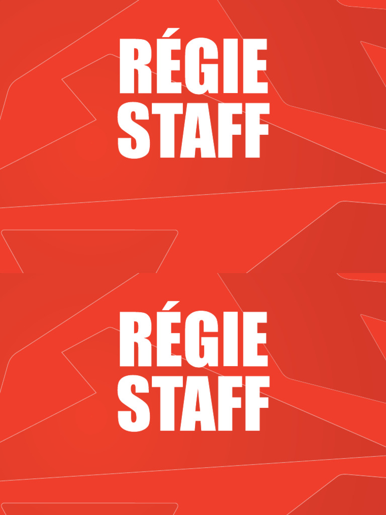 Catering - Regie | PDF