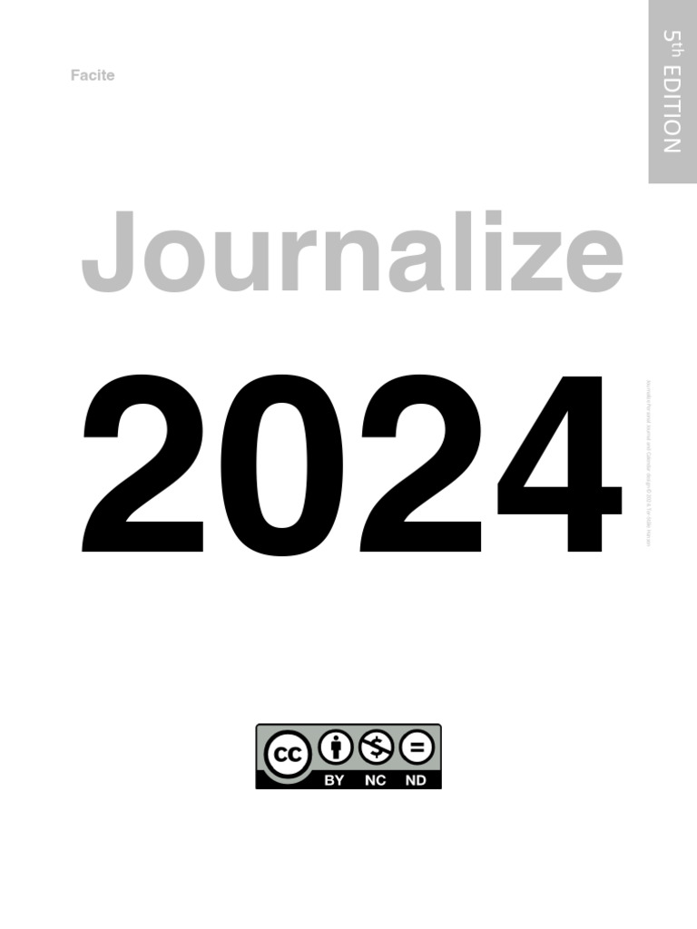 Journalize 2024 | PDF