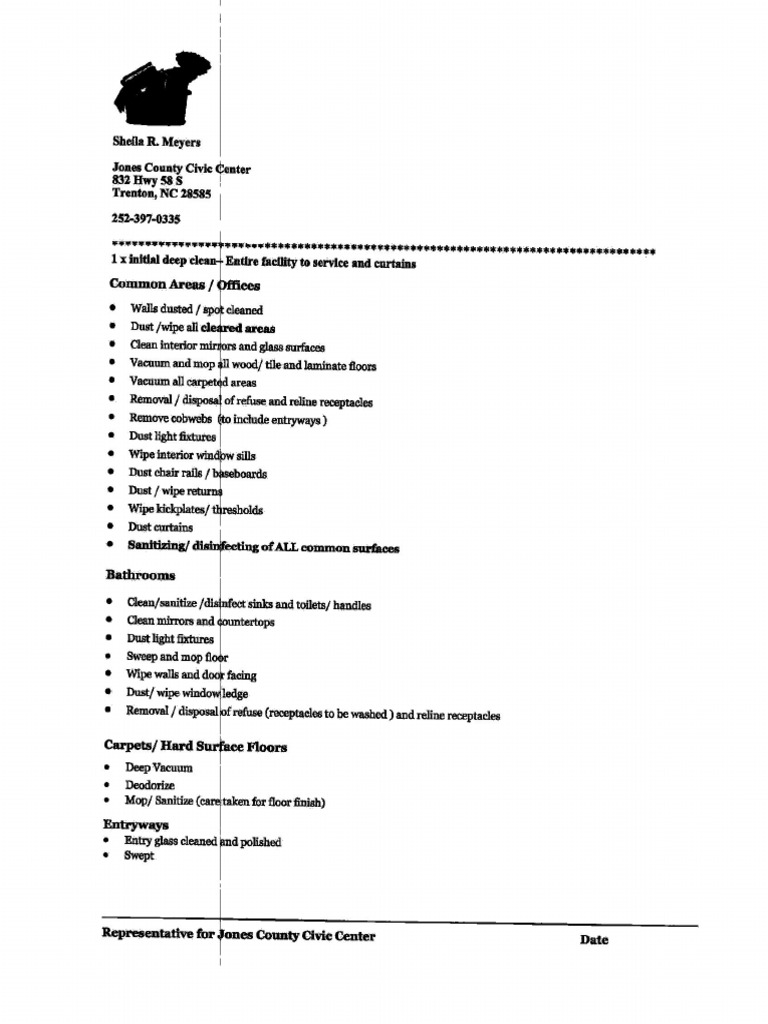 Cleaning Bullet Points | PDF