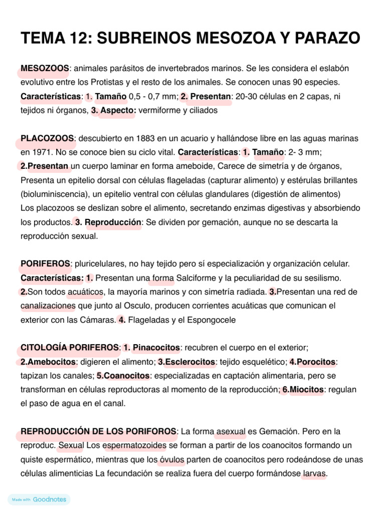 Biología Bloque 2 Tema 12 | PDF
