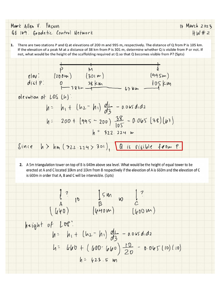 Ge169 HW2 Facun | PDF
