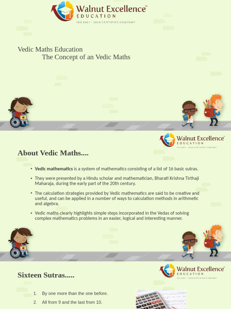 Vedic-Mathematics-Walnute 8701463 Powerpoint | PDF
