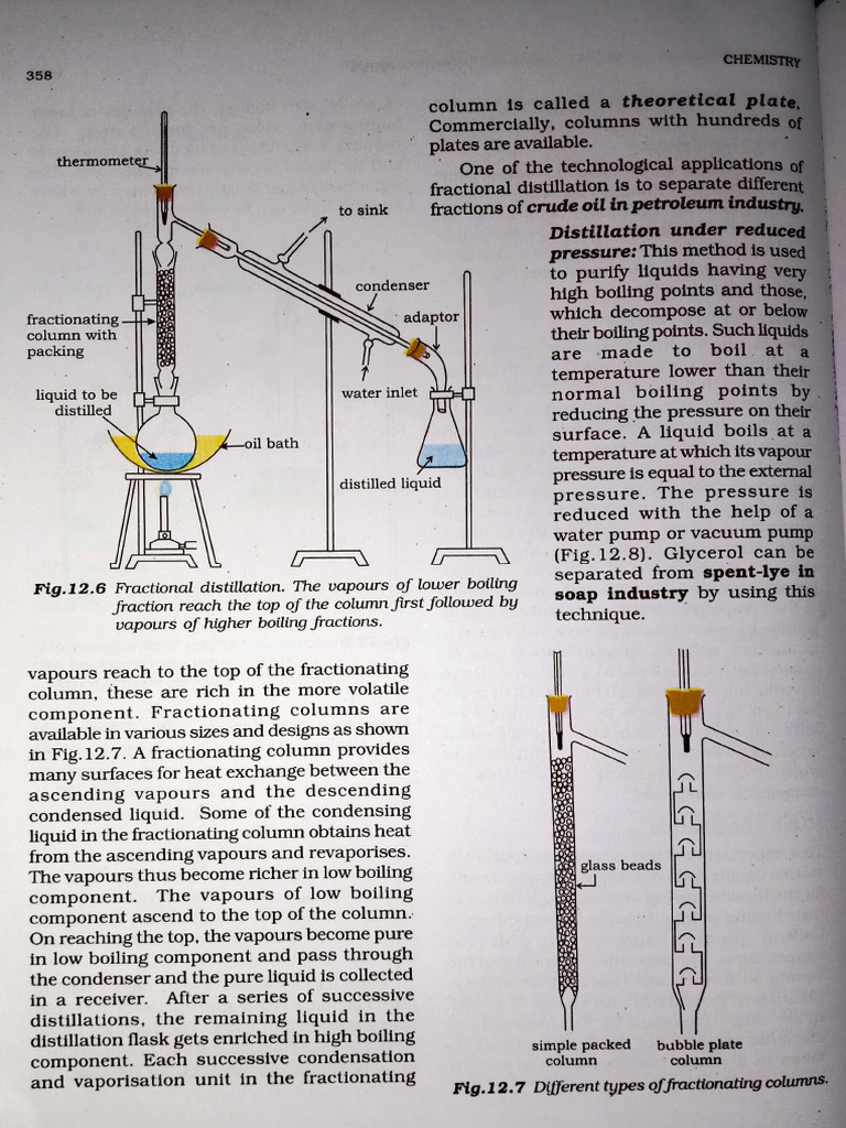 Organic Chemistry-Basic principles... last part | PDF | Distillation | Chromatography