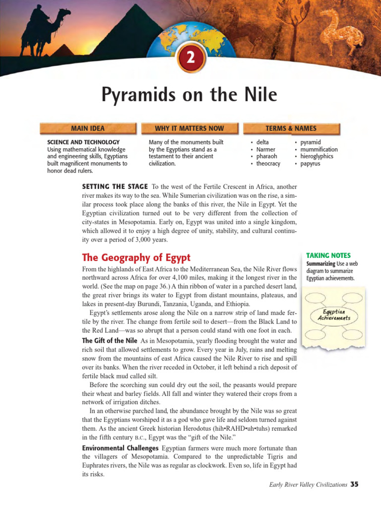 Ancient Egyptian Civilization Overview | PDF | Ancient Egypt | Nile