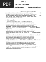 Difference Between Multiplexing and Multiple Access Techniques | PDF | Channel Access Method ...
