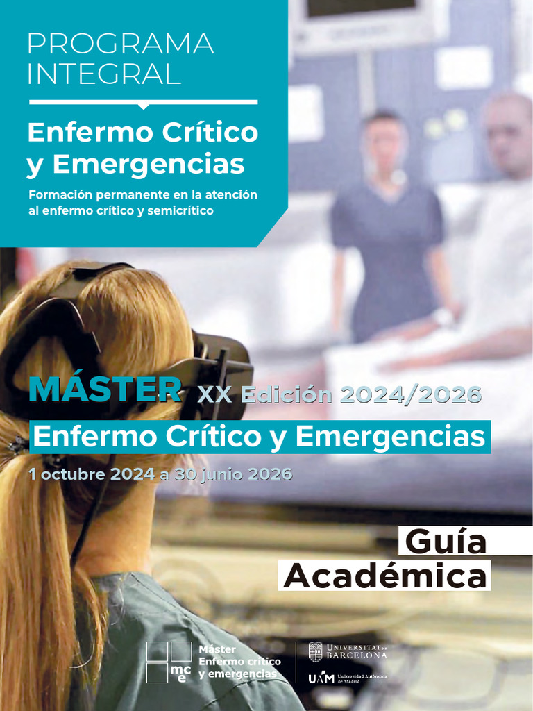 GUIA ACADEMICA 2024-2026 MCE v1r | PDF | Medicina | Enfermería