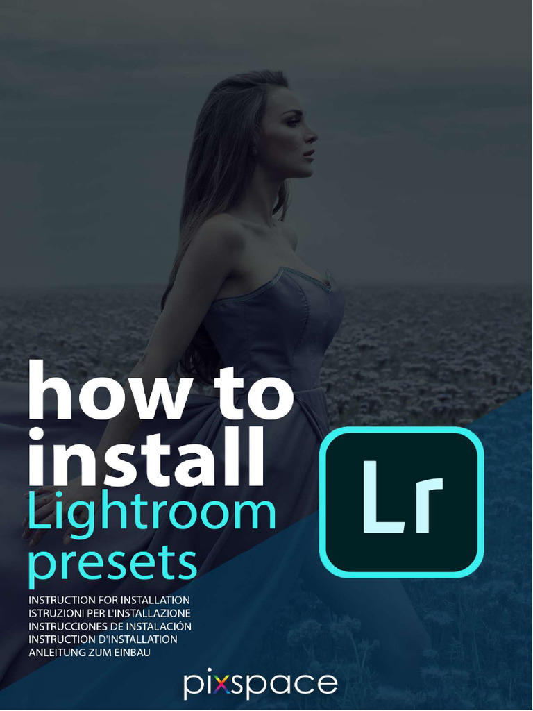 Instuctions - Lightroom Presets | PDF