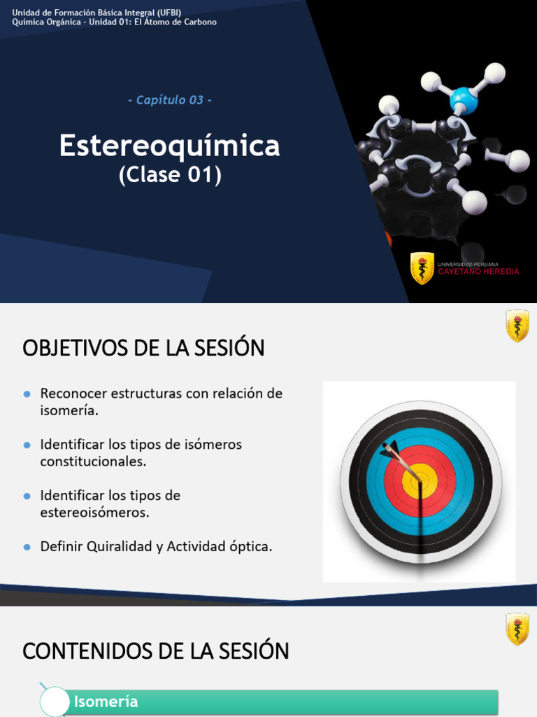 Cap03 - Estereoquimica-01 | PDF | Isómero | Chiralidad (Química)