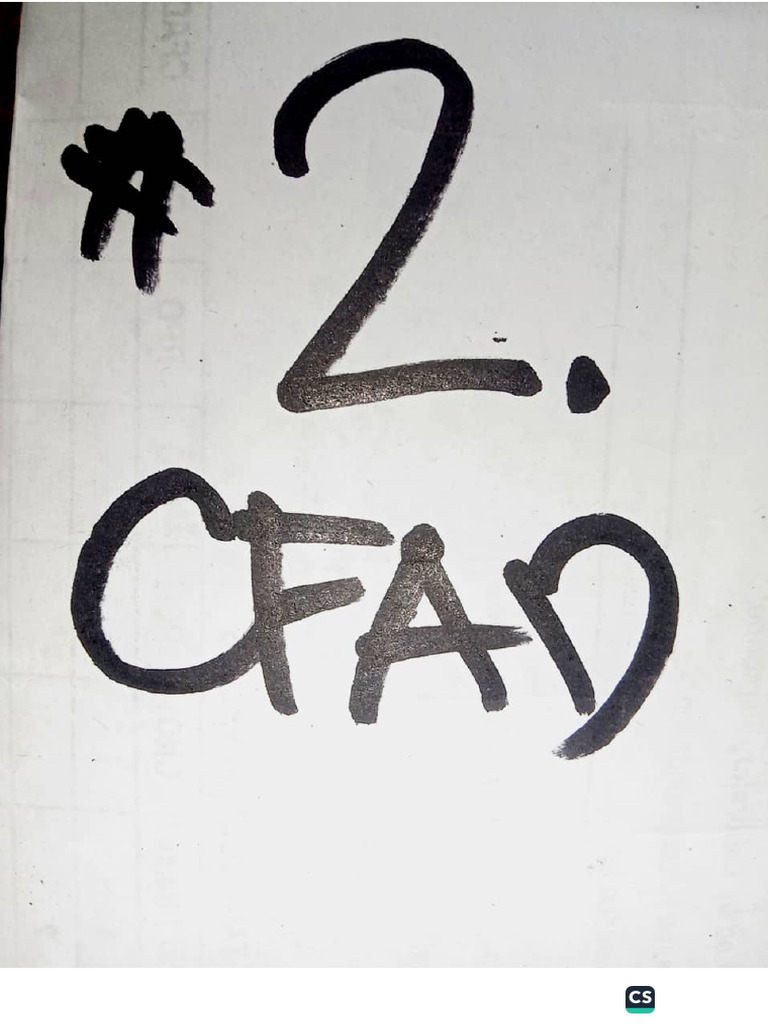 Cfad 2 | PDF