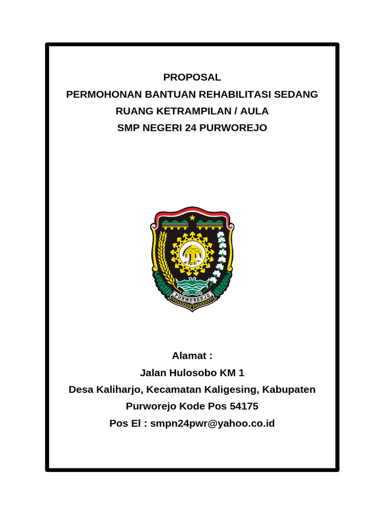 Proposal Ruang Ketrampilan | PDF