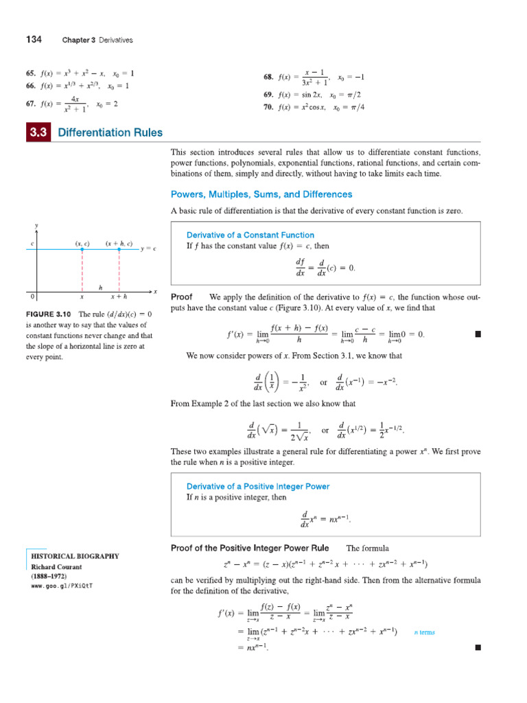 Calculus Derivatives 2 | PDF