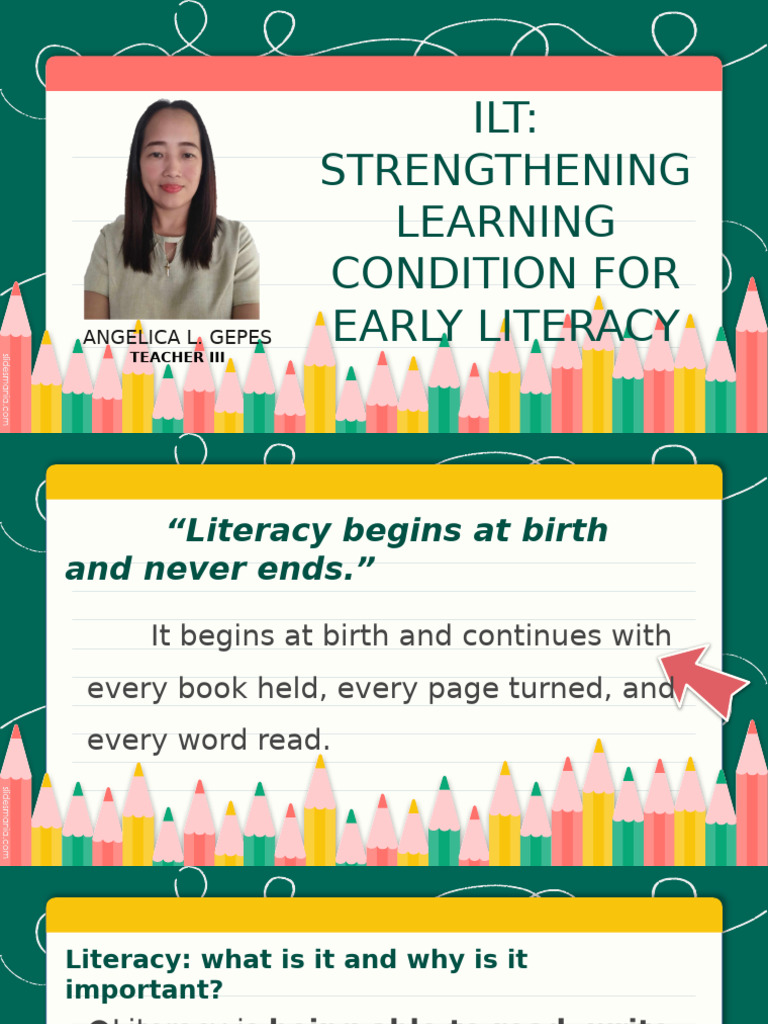Strengthening Learning Condition | PDF | Literacy | Learning