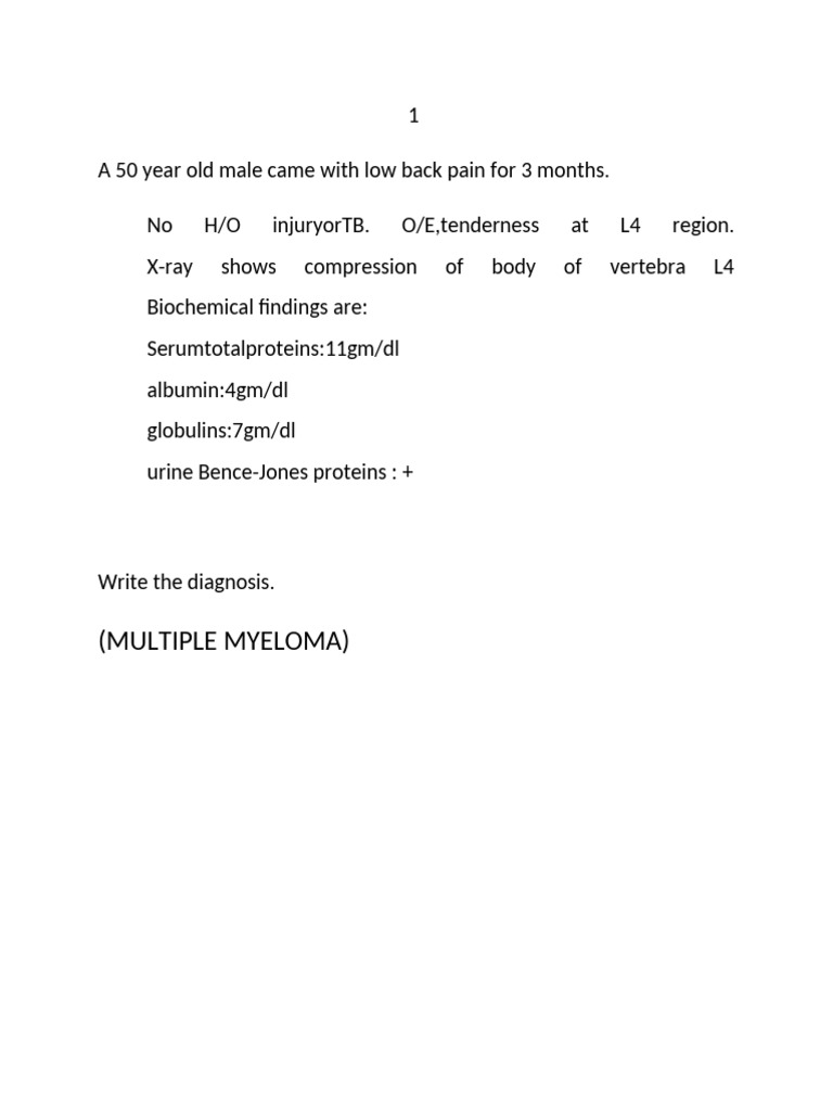 Common Diagnoses from Lab Findings | PDF | Diabetes | Medical Specialties