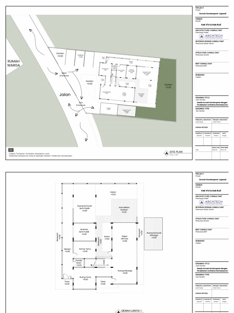 Denah Proposal 01 | PDF