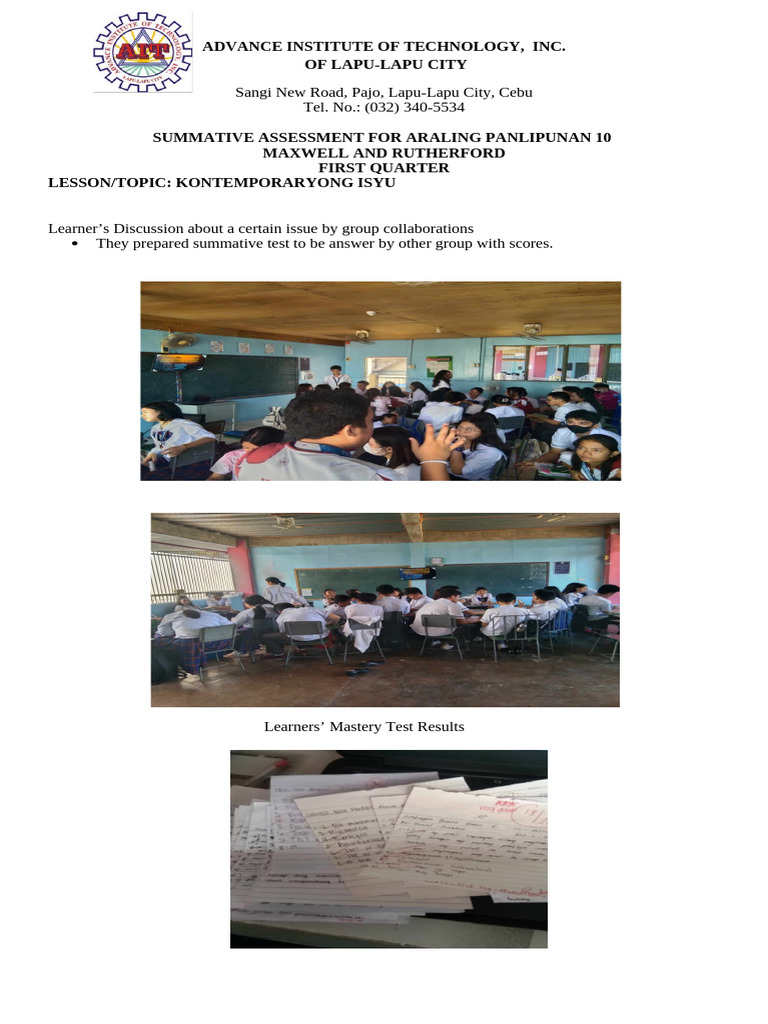 Summative-Assessment Ap | PDF