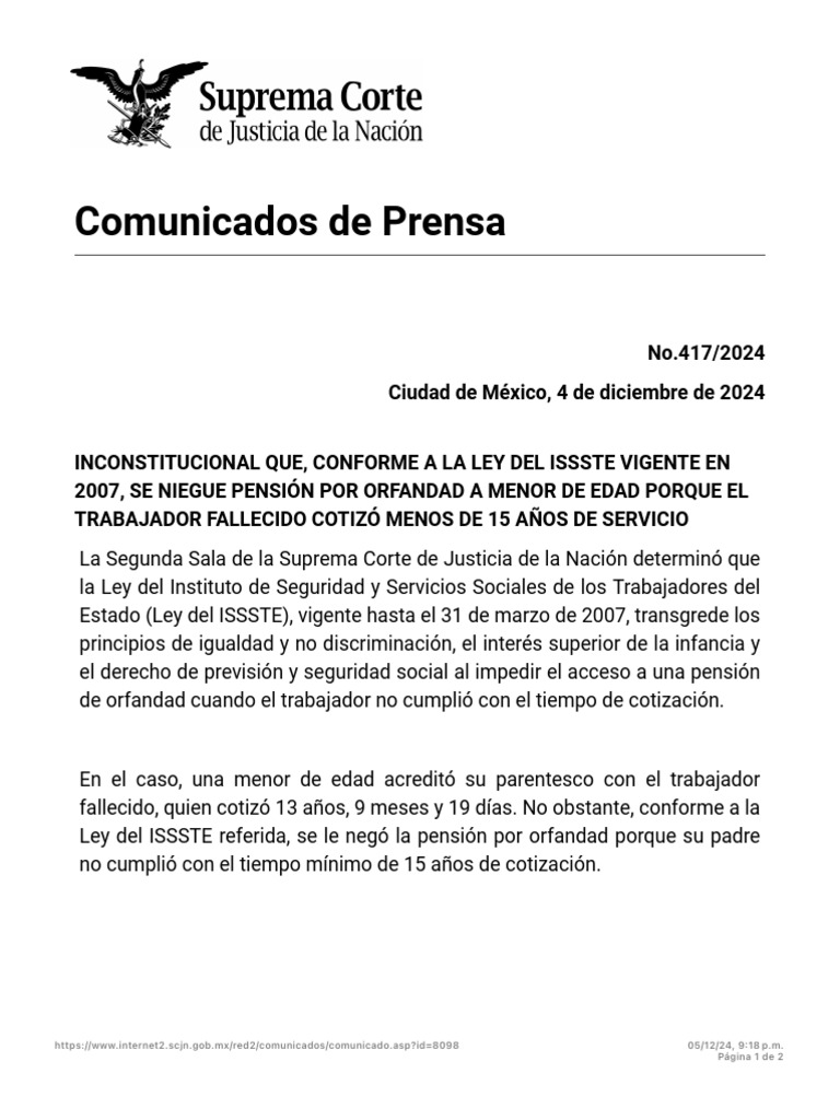 Listado de Comunicados-8 | PDF