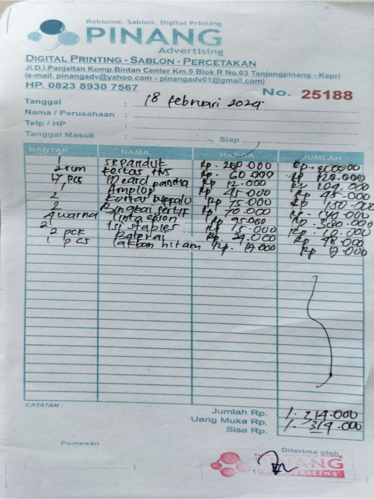 Scan Nota Proposal MBS 2024 | PDF