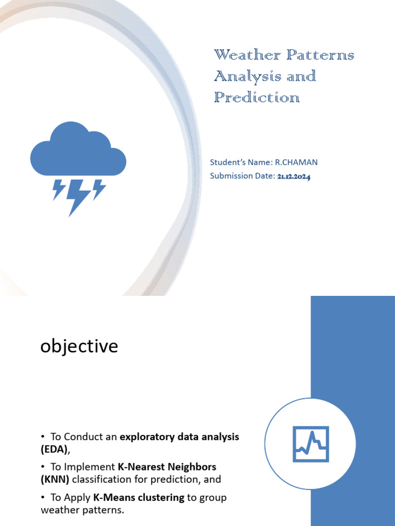 Weather Pattern Analysis and Prediction Chaman | PDF | Cluster Analysis ...