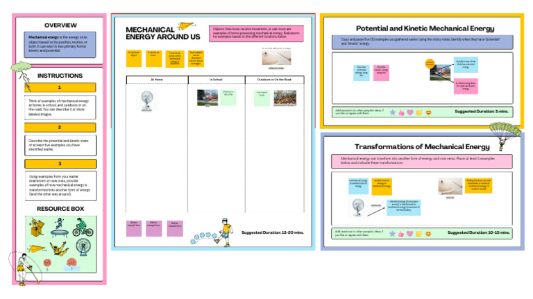 Mechanical Energy: Potential vs Kinetic | PDF | Applied And ...