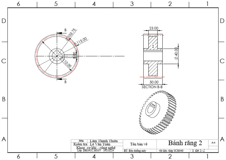 Bánh răng 2-2D | PDF