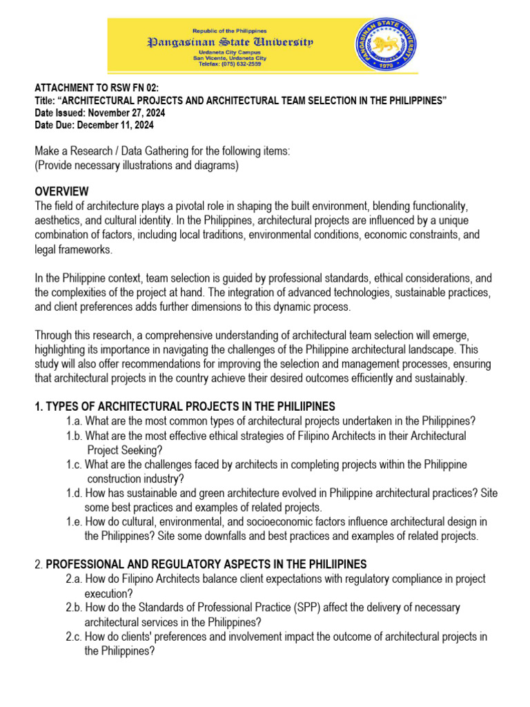 PP-RSW-FN-02 | PDF | Sustainability | Architect