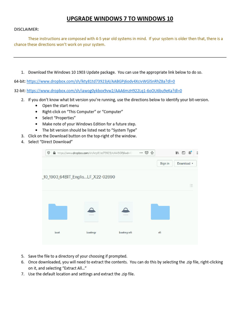 Upgrade7to10 | PDF | Windows 10 | Microsoft Windows