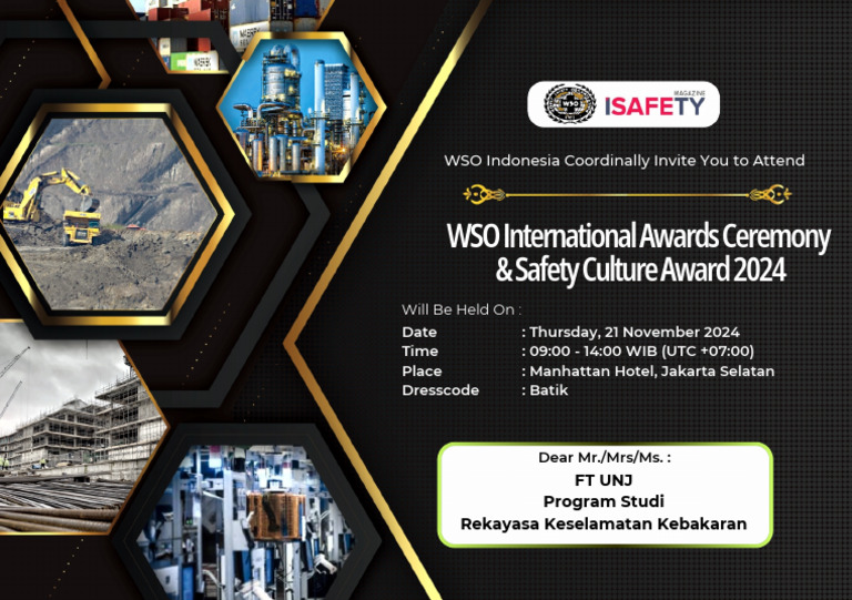 Invation WSO Award 2024 UNJ | PDF