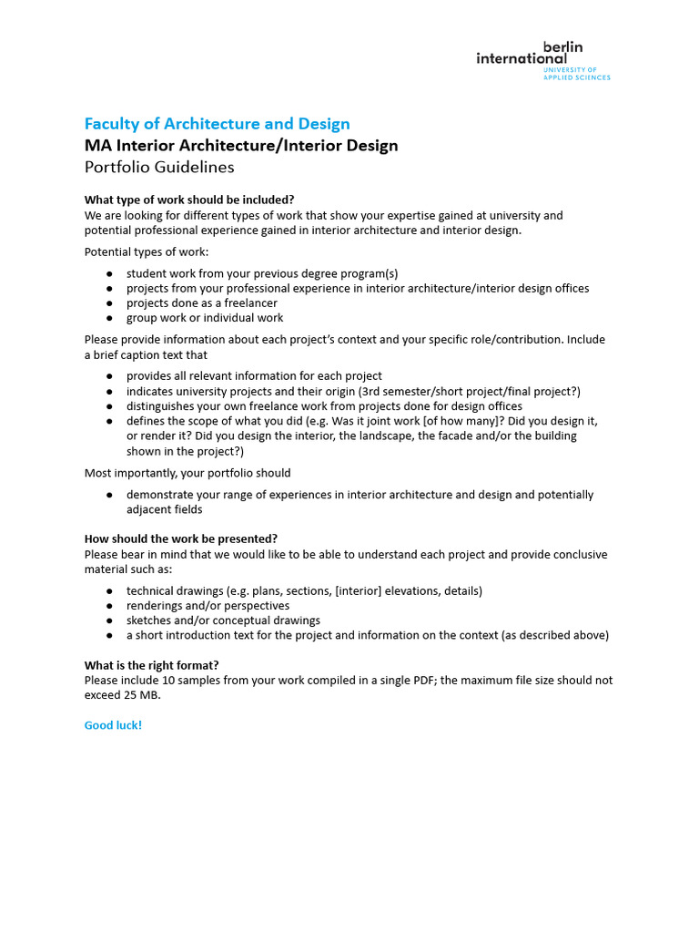 ma_portfolio-guidelines | PDF | Design