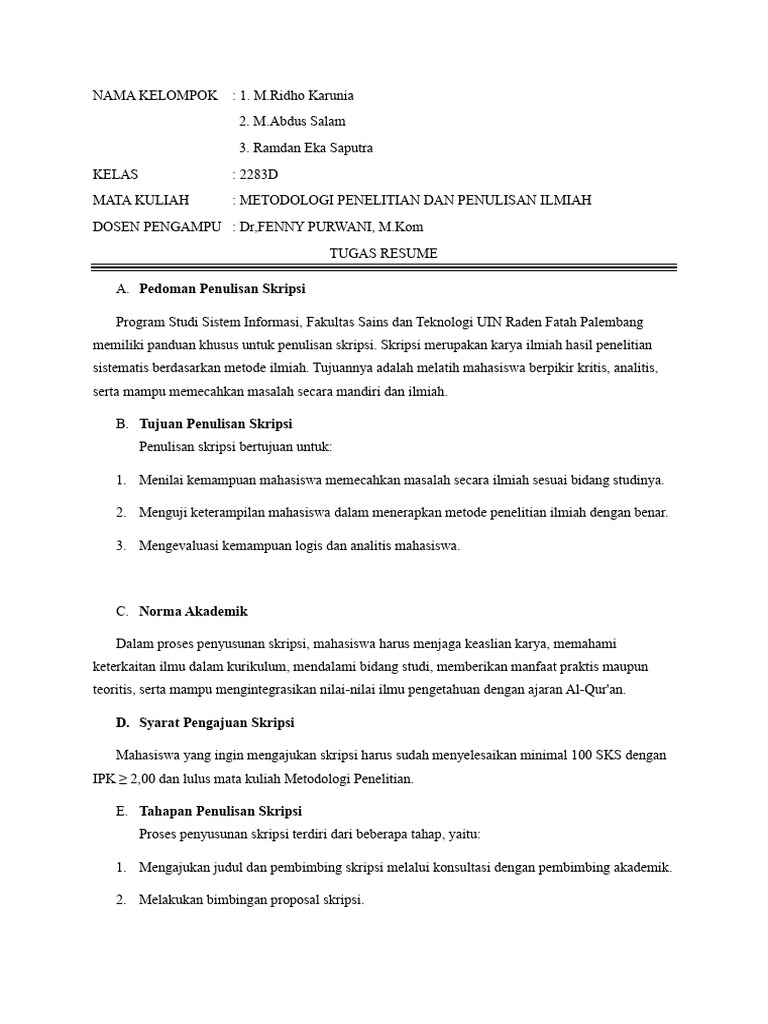 Tugas Resume | PDF