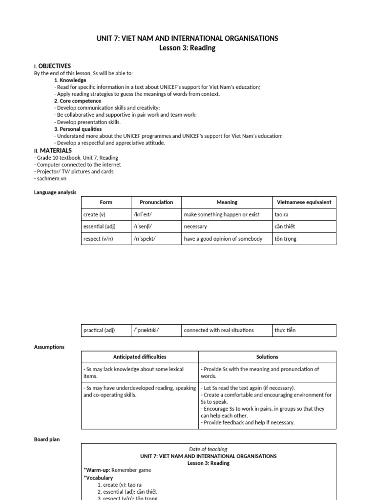 UNIT 7- Reading | PDF | Cognition | Learning