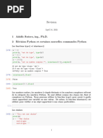 Laboratoire Python | PDF