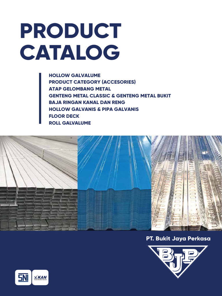 PT. Bukit Jaya Perkasa Product Catalog | PDF