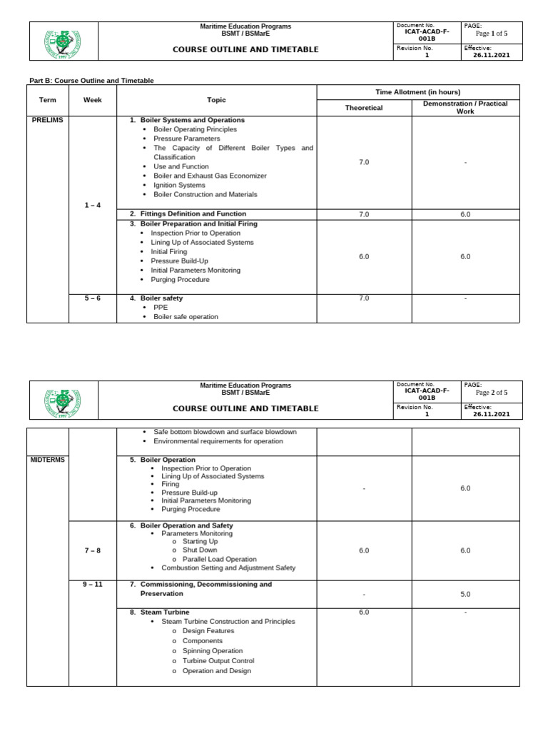 PPS PART B | PDF | Boiler | Turbine