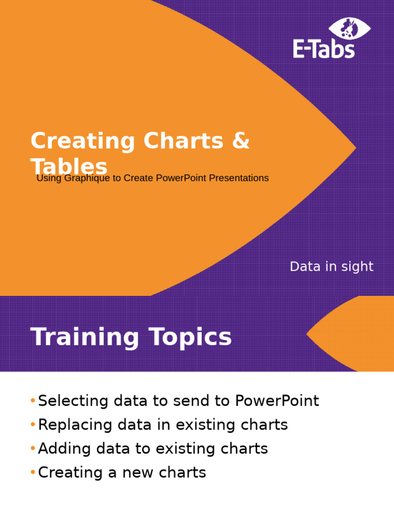 Creating Charts with Graphique | PDF | Microsoft Power Point | Computing