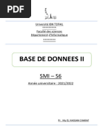 Cours 1 SGBD | PDF | Bases de données | SQL