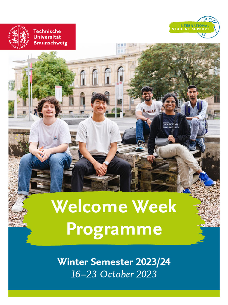 Welcome Week Wise 23-24 Programmflyer en Digital | PDF