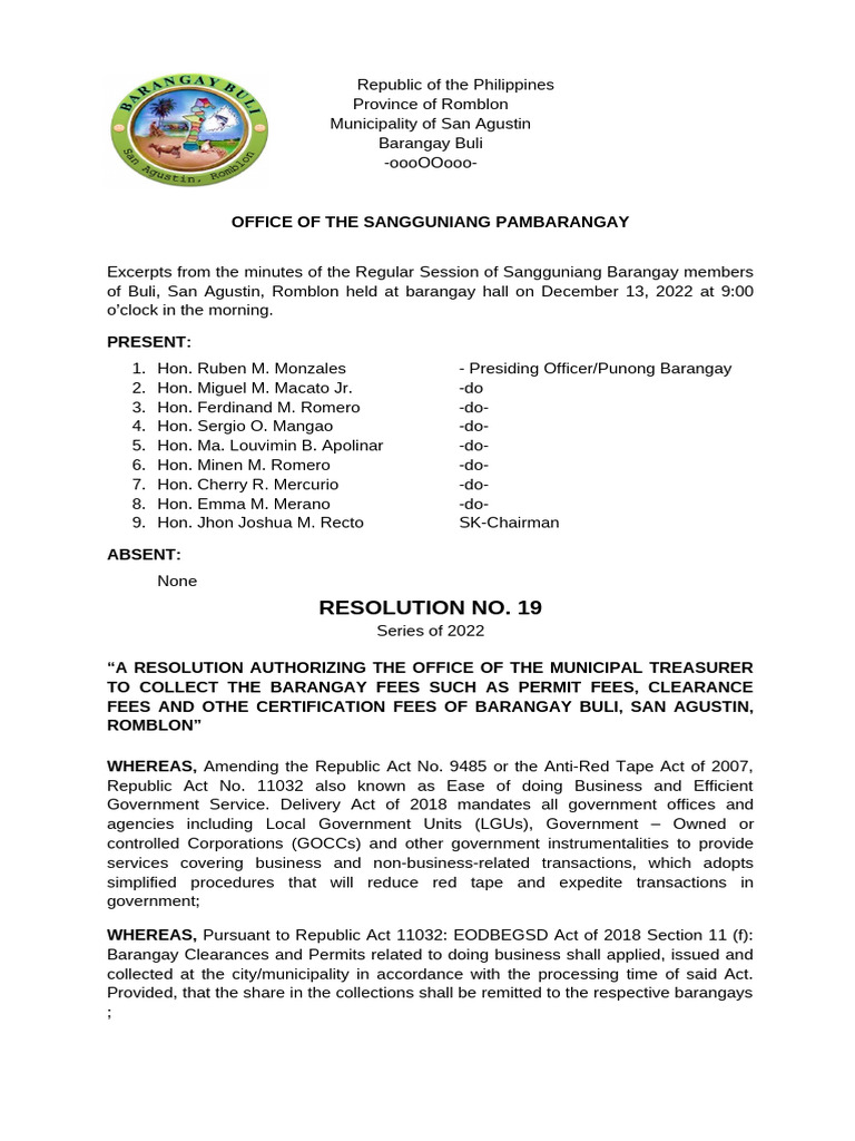 19-COLLECTION-FEES | PDF | Government