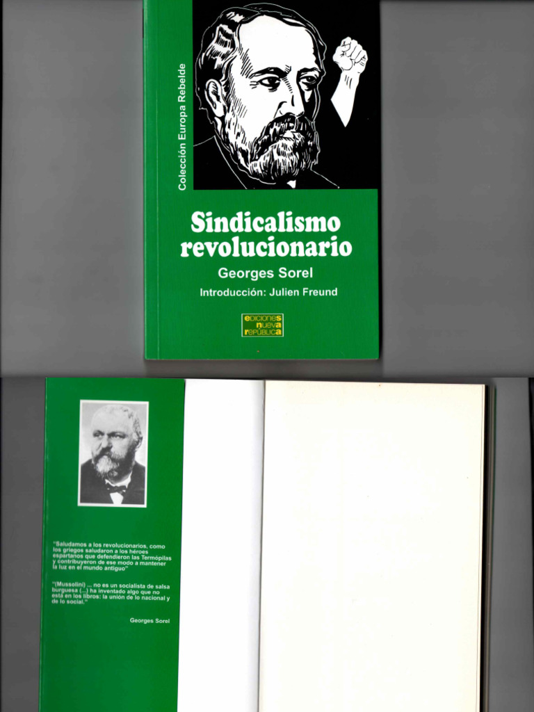 Sindicalismo Revolucionario - Georges Sorel | PDF