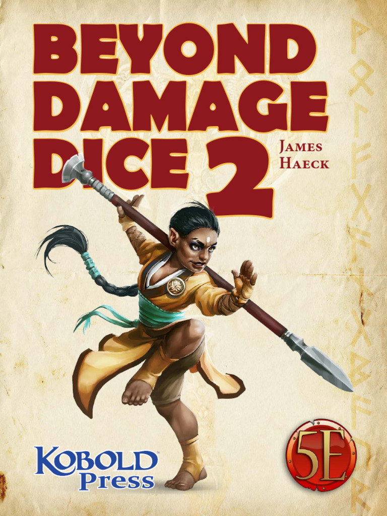 Beyond Damage Dice 2 3 Dfks64 6170fa6883512 | PDF | Melee Weapons