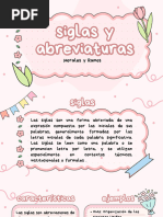 20 Siglas y Abreviaturas Clave | PDF