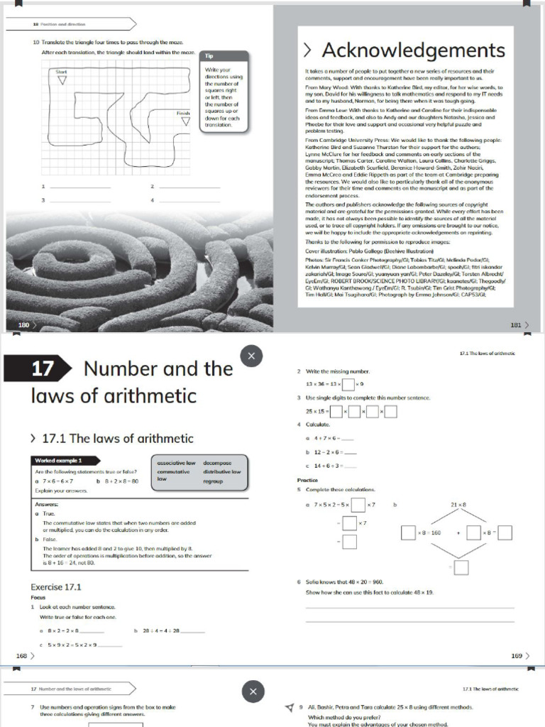Cambridge Math WB p5 2nd Ed Unit 18 | PDF